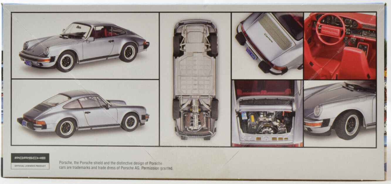 Revell Porsche 911 Carrera 3.2 Coupe 2-In-1 -New Tool 1/24 Model Car ...