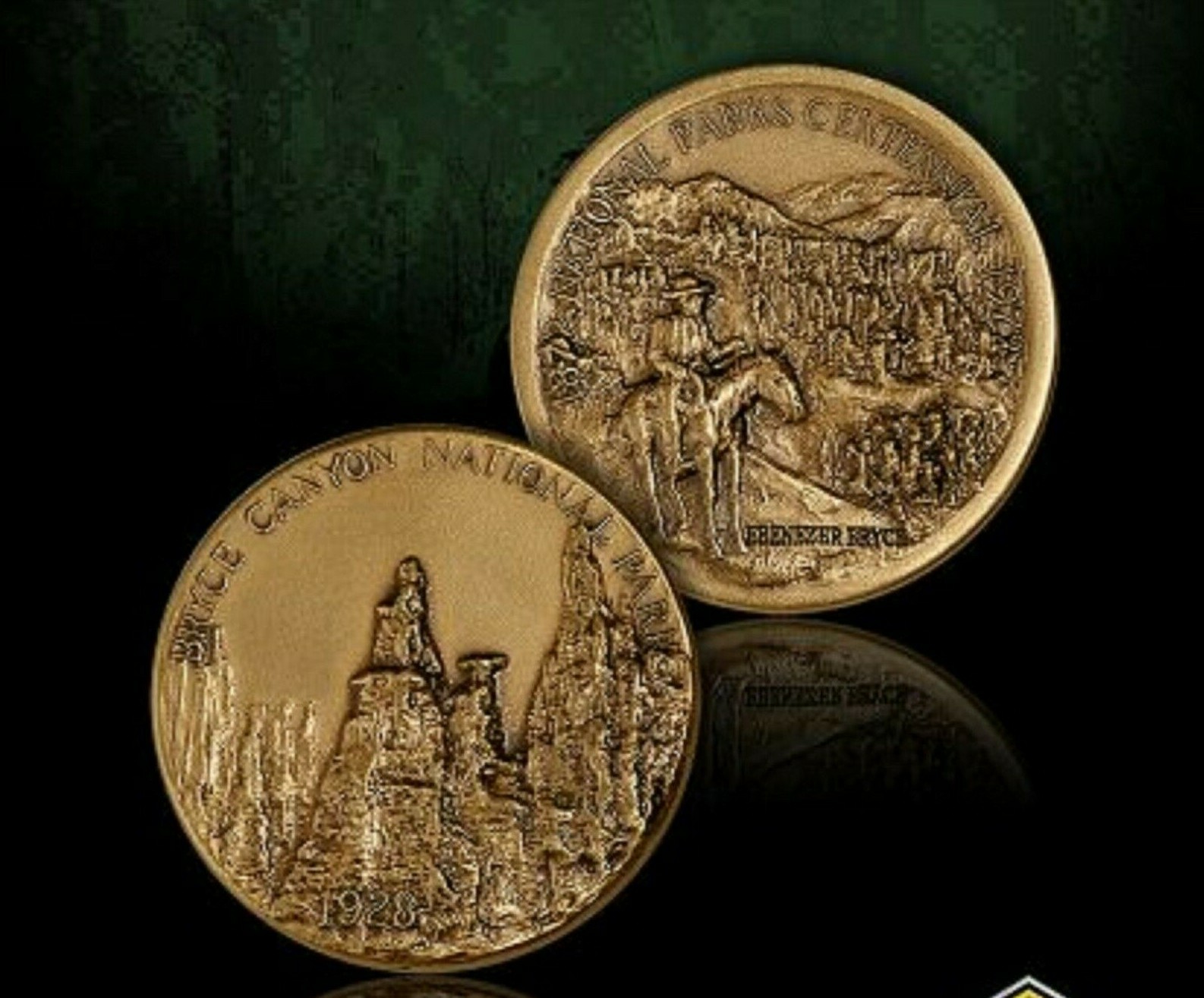 BRYCE CANYON NATIONAL PARK BRONZE CHALLENGE COIN | eBay