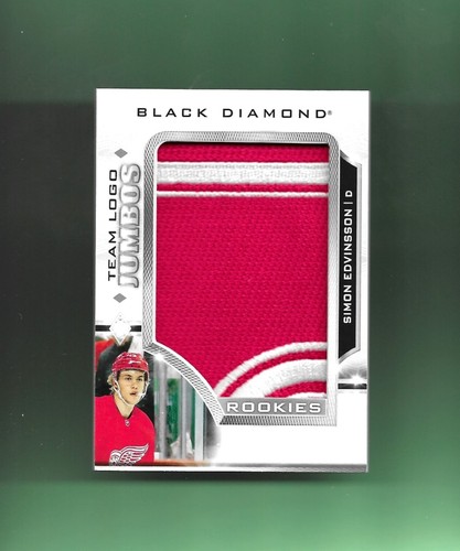JUMBO TEAM LOGO! 2023-24 Black Diamond PATCH RC # RTL-SE SIMON ...