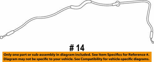 OEM BMW X3 X4 M G01 G02 G08 BOWDEN CABLE BONNET REAR 51237397501 NEW | eBay