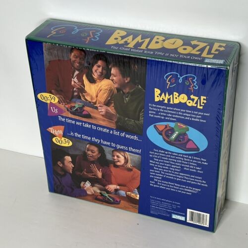 🔠 NEW IN BOX SEALED Bamboozle Game Parker Brothers - letters words ...