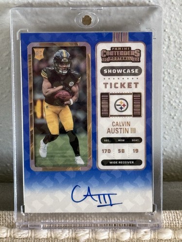 2022 Panini Contenders - Rookie Ticket RPS Calvin Austin III #107 ...