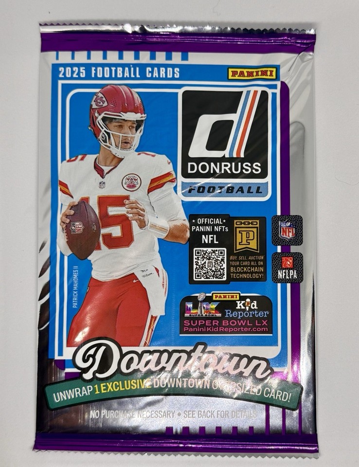 TWO FOR $50 2025 JUMBO PANINI DONRUSS DOWNTOWN PACK Unopened Costco Exclusive | eBay