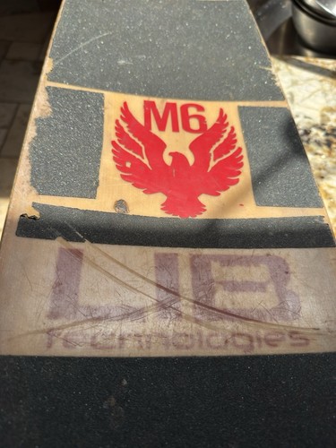 Vintage Lib Tech Longboard Skateboard 9 x 42 Cool Graphic | eBay