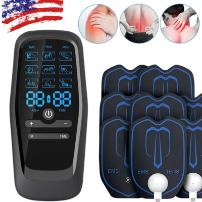 27 Modes Tens Unit Muscle Therapy Pain Relief Stimulator Machine Pulse ...