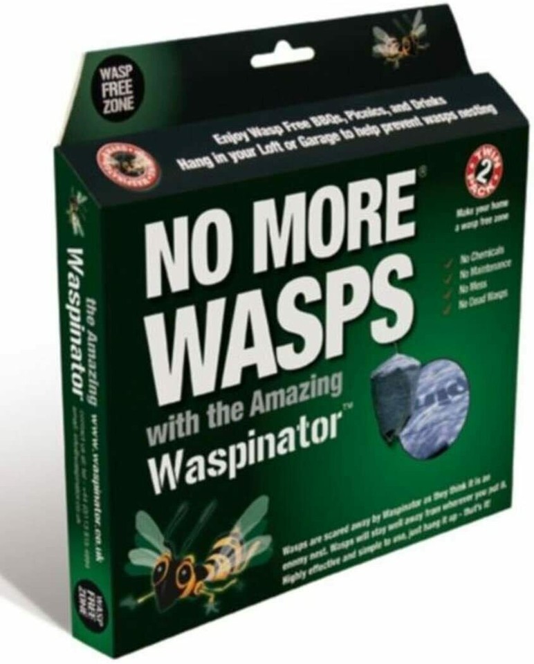 Waspinator No More Wasps Repeller Garden Pest Control 1, 2 or 4 wasp ...