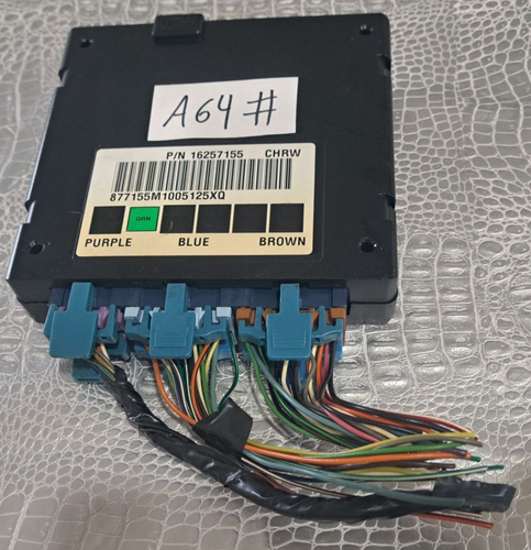 P/N 16257155 CHRW BCM 2000 - 2002 GM / CHEVROLET / GMC Body Control ...