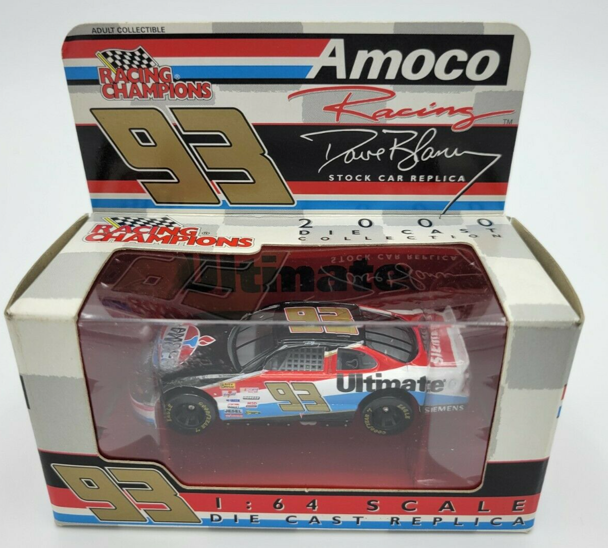 2000 Racing Champions NASCAR #93 Dave Blaney Amoco Racing promotional 1 ...