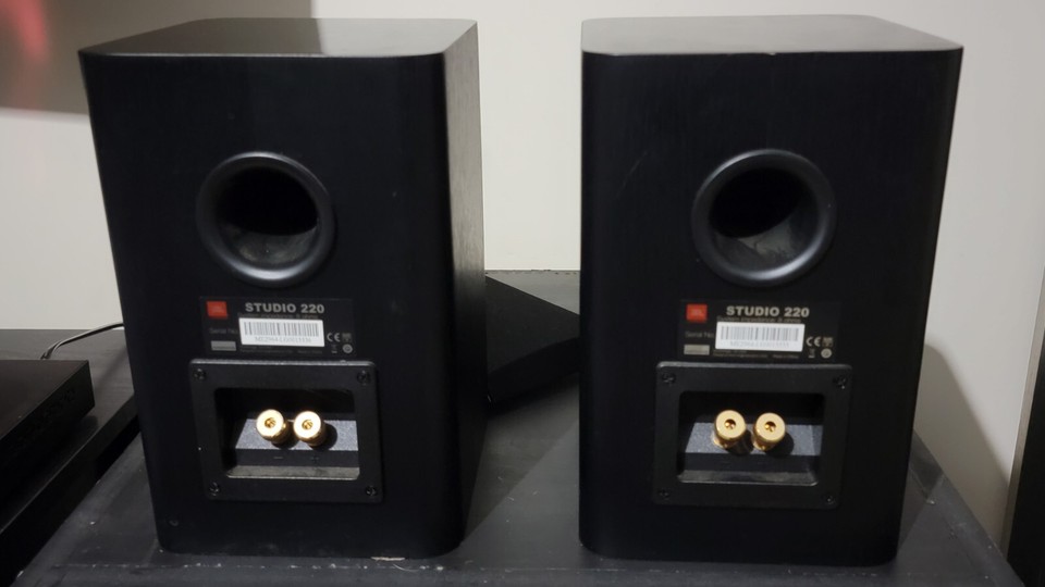 JBL STUDIO 220 Bookshelf Speakers 1 PAIR | eBay