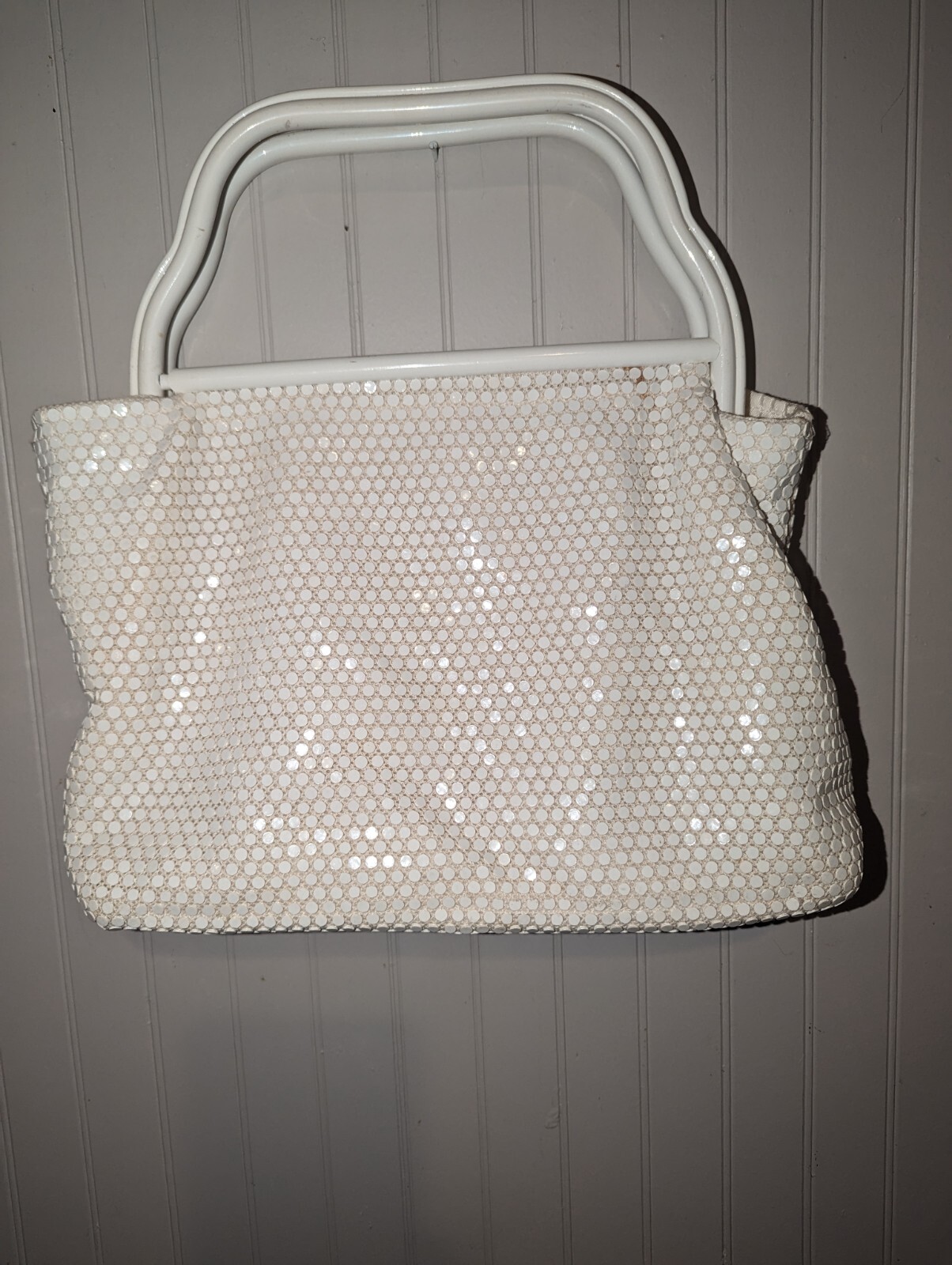 1960's Ivory Sequence Purse - Gem