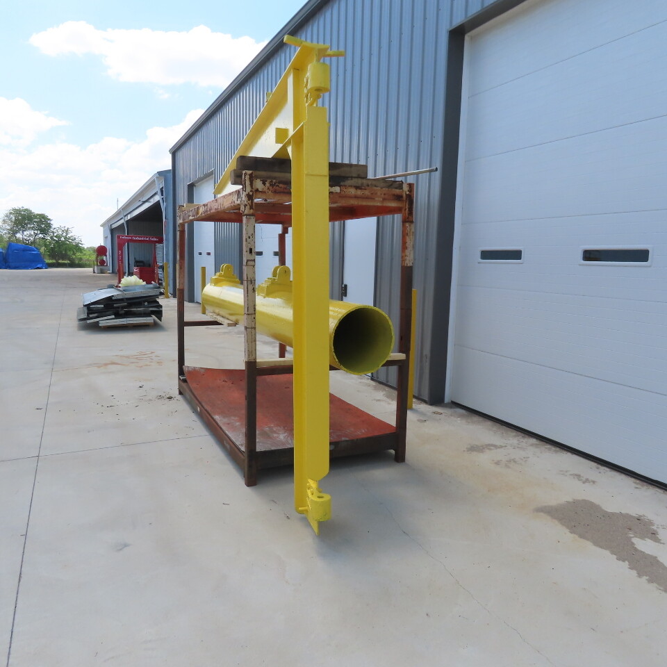 Wall or Post Mount Jib Crane 17' 180° Swing 15"x5-1/2" I-Beam | eBay