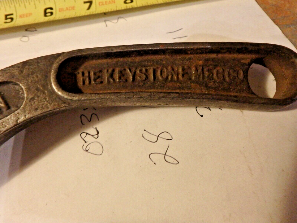 1C - vintage curved FORDSON wrench by Keystone co. farm tractor # 80 | eBay