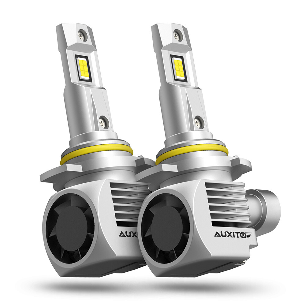 6000K HIR2 9012 LED Headlight Bulb High/Low Beam With Fan For Ford ...