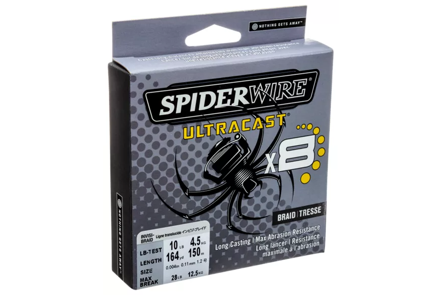 Spiderwire Ultracast Braid 100lb test 219yd Ultimate Braid Green for ...