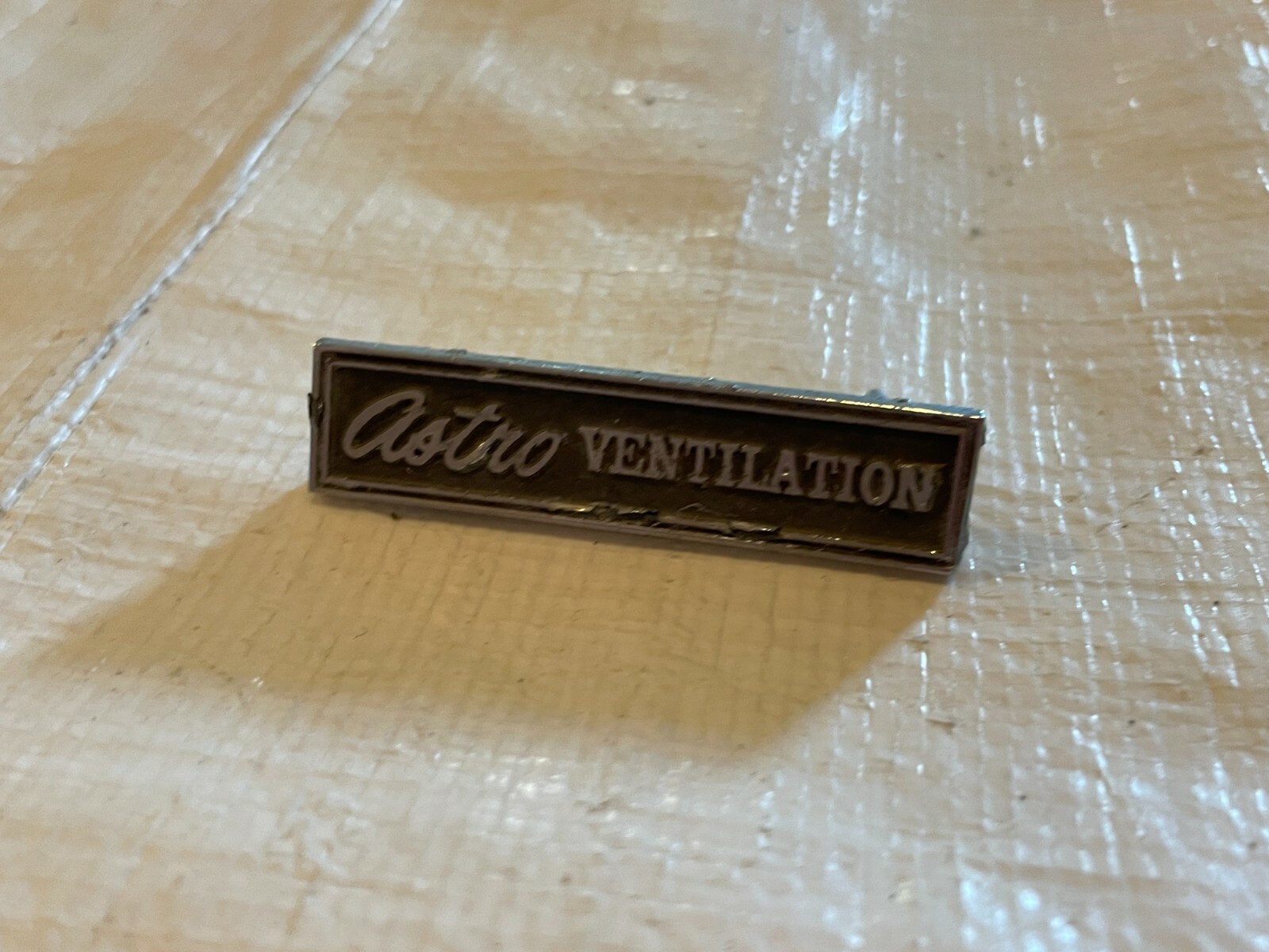 1969 1970 Chevrolet Astro Ventilation Dash Emblem Badge Interior Trim ...