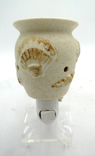 Scentsy Plug In Sea Shells Beach Theme Wall Wax Warmer Night Light with ...