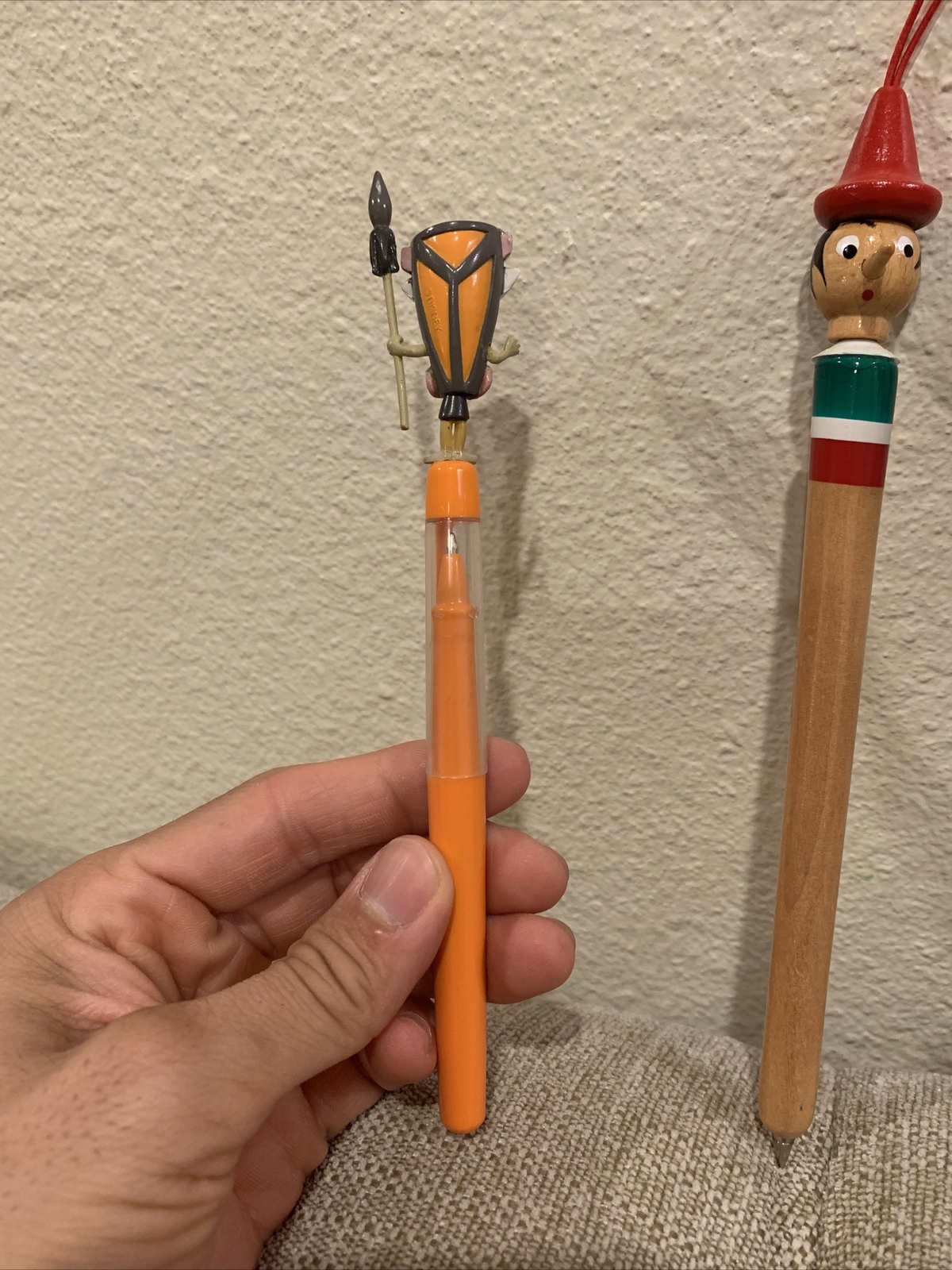 Vintage 1990’s Disney Pen Pencil LOT of 3 Pinocchio Bundle RARE HTF | eBay