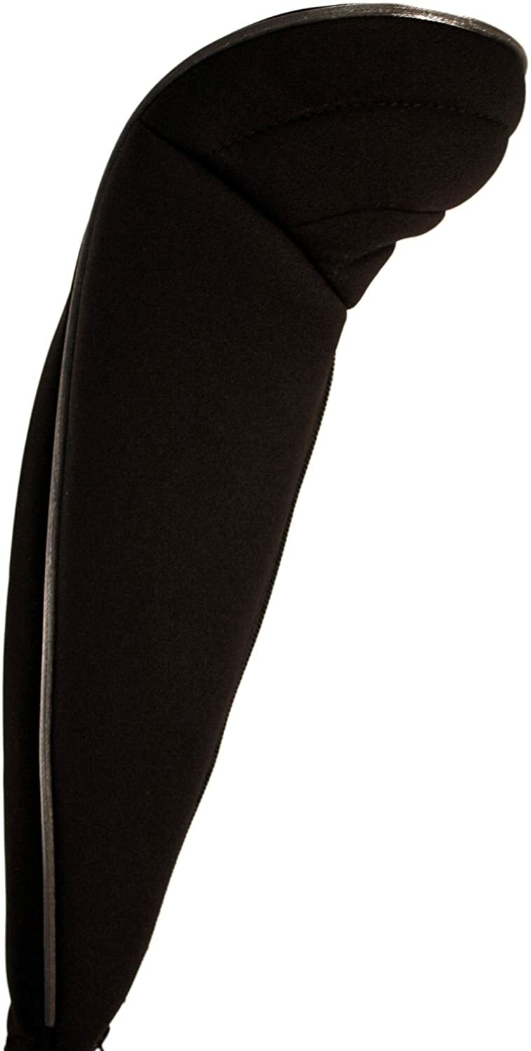 NEW BLACK DRIVERS GOLF CLUB HEAD COVERS HEADCOVER FULL COMPLETE 3 5 7 9 ...