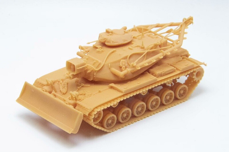 1/72 Gulf War US "M728 combat engineering vehicle tank" Model(3D ...