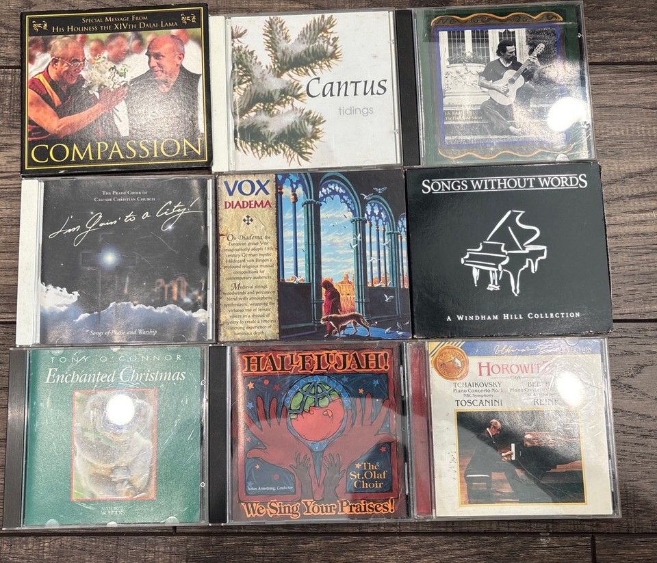 Lot of 45+ CDs Mixed Various Collection Genres Classical Holidays ...