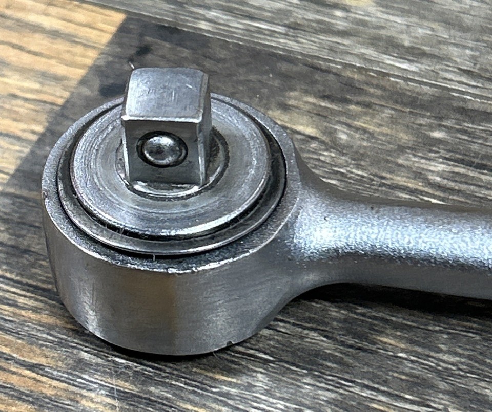 Vintage Powr Kraft 3/8" Ratchet Thumbwheel Selector Socket Wrench ...
