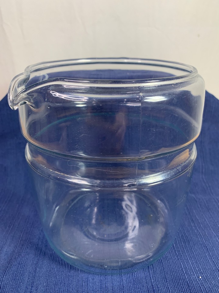 Vtg Pyrex Flameware Percolator Coffee Pot 7759-B Replacement Part Glass ...