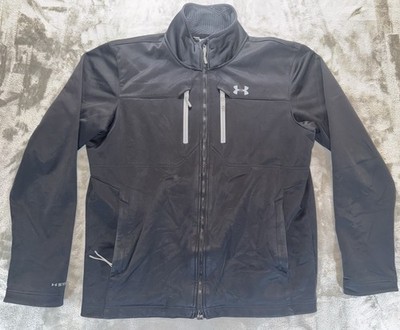 Under Armour Mens Softshell Jacket UA Storm ColdGear Infrared Mock Neck ...