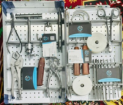 K Wire set Kirshner & Wire Instruments Set Wire implant set Kishner ...