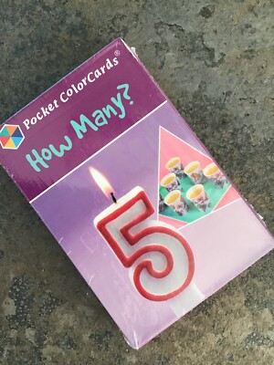 Speechmark Pocket Colorcards How Many? Language Skills | eBay UK