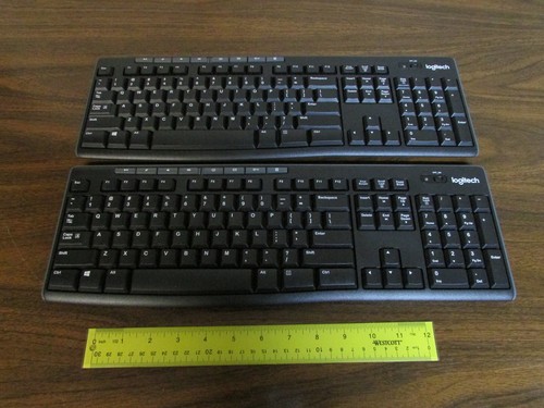 2 Pieces -- Logitech K270 820-006477 Wireless Keyboard No Receivers As ...