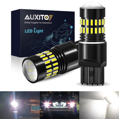 LED Backup Reverse Light Bulbs Back Up Super Bright White 7440 7443 ...