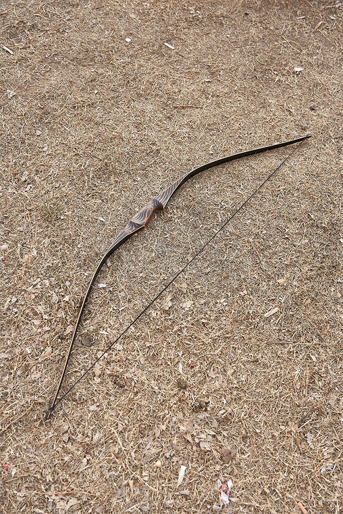 54" Traditional Longbow Recurve Bow 20-70lb Wooden Riser Archery ...