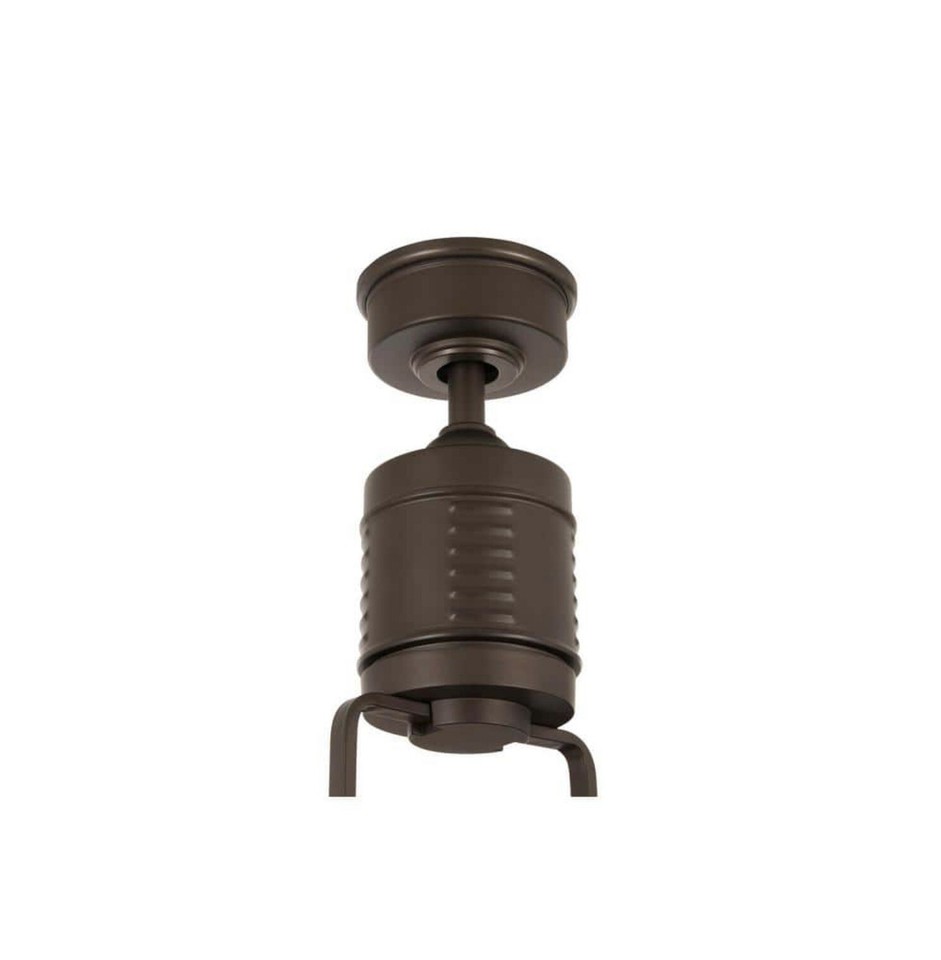 Home Decorators Windhaven 20 in. Outdoor Espresso Bronze Ceiling Fan ...