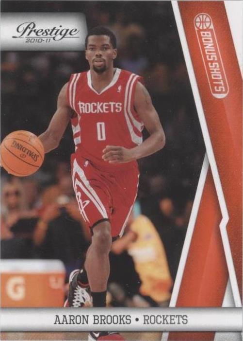 2010-11 Prestige - Aaron Brooks #37 Bonus Shots Orange /499 for sale ...