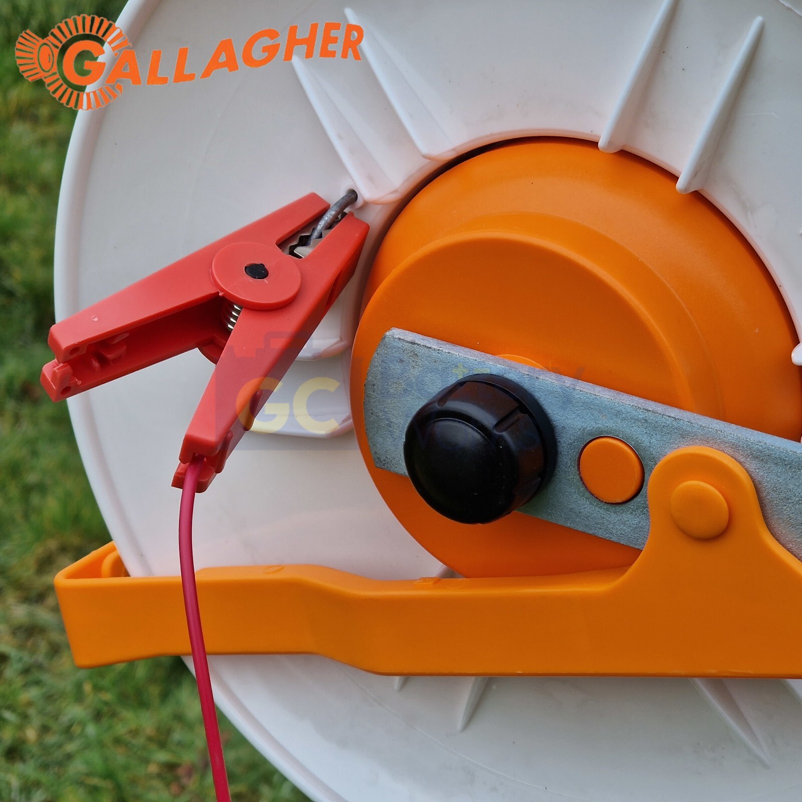 Gallagher Large Reel Premium Geared 3:1 Electric Fence Wire Spool ...