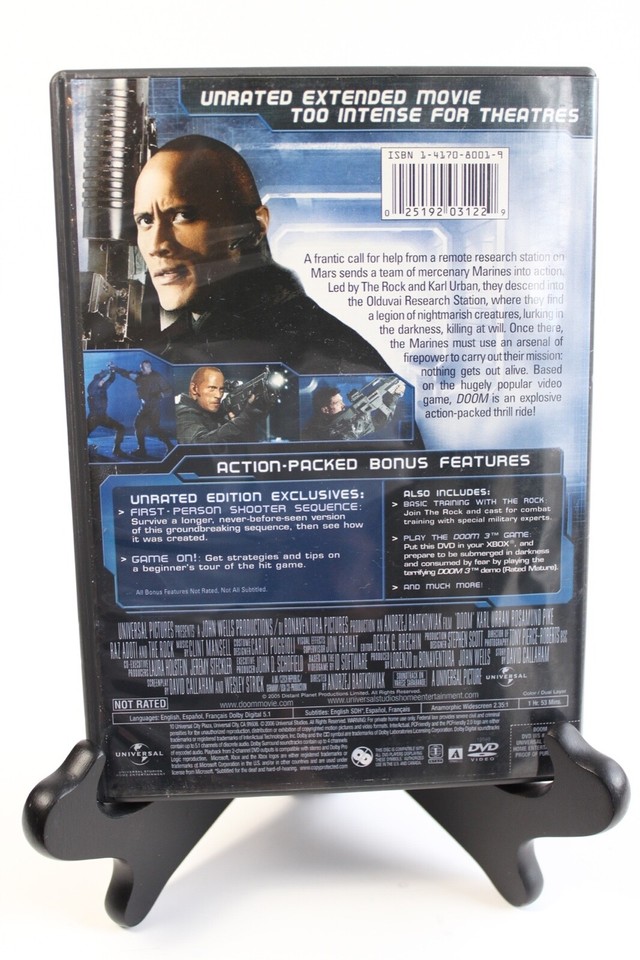 Doom (DVD, 2005) 25192031229 | eBay