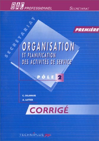 Pole organisation et planification, tome 2, Delamare | eBay