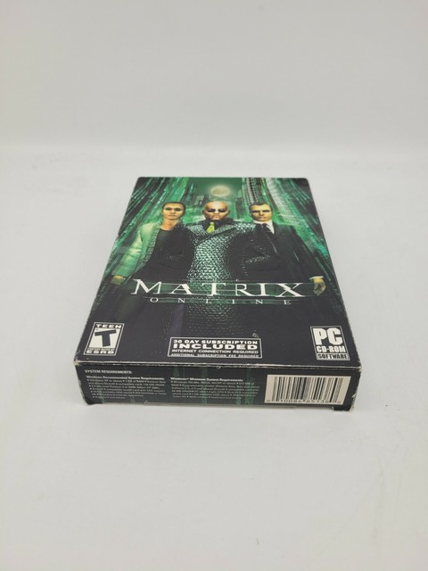 Matrix Online (PC, 2005) for sale online | eBay