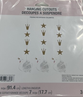 Stylish Swan Hanging Decorations, 3 ct | eBay