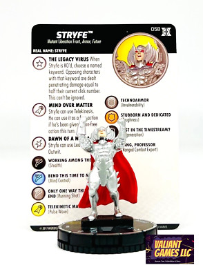 Marvel Heroclix Stryfe #058 w/ Card Deadpool & the X-Force Set | eBay