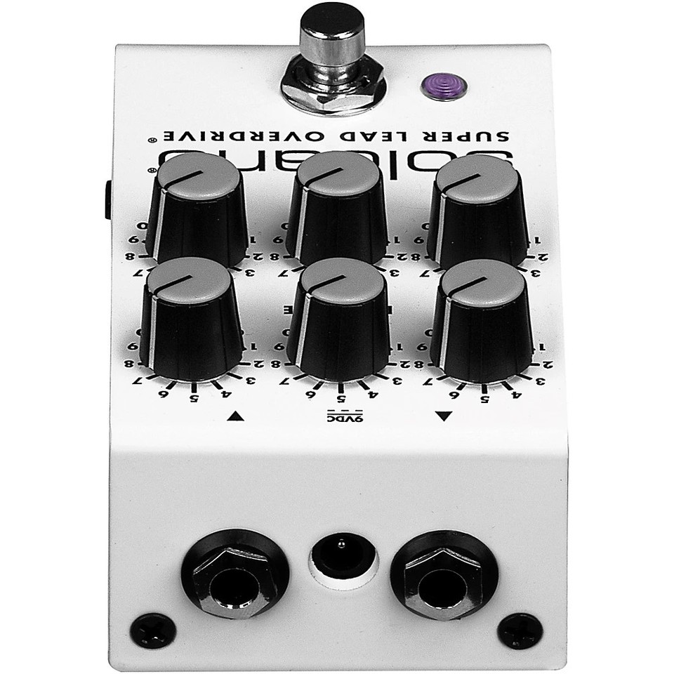 Soldano Super Lead Overdrive Effects Pedal White LN | eBay
