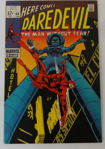 Daredevil #48 Feat. Stilt-Man Marvel Comics 1969 | eBay