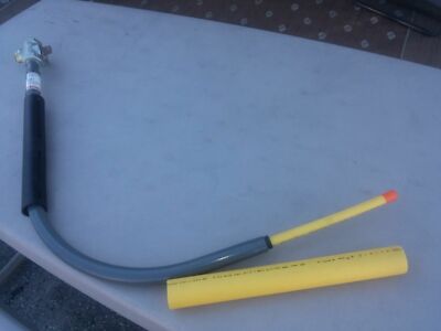 Gas Riser PREMIUM Anodeless SDR-7 1/2 inch CTS (.090) Lockable Shutoff ...