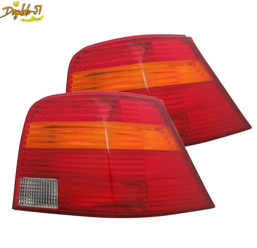 Euro E-Code Red Orange Tail Lights Rear Lamp Kit Anniversary For VW ...