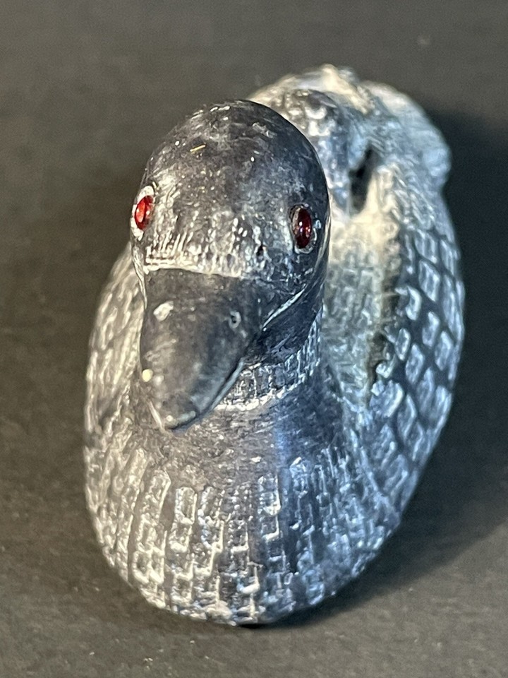 Wolf Original Vintage Beaver & Loon Sculptures Canada | eBay