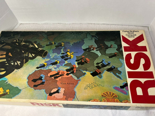 VINTAGE Risk 1980 Classic Board Game Parker Brothers No. 44 READ ...