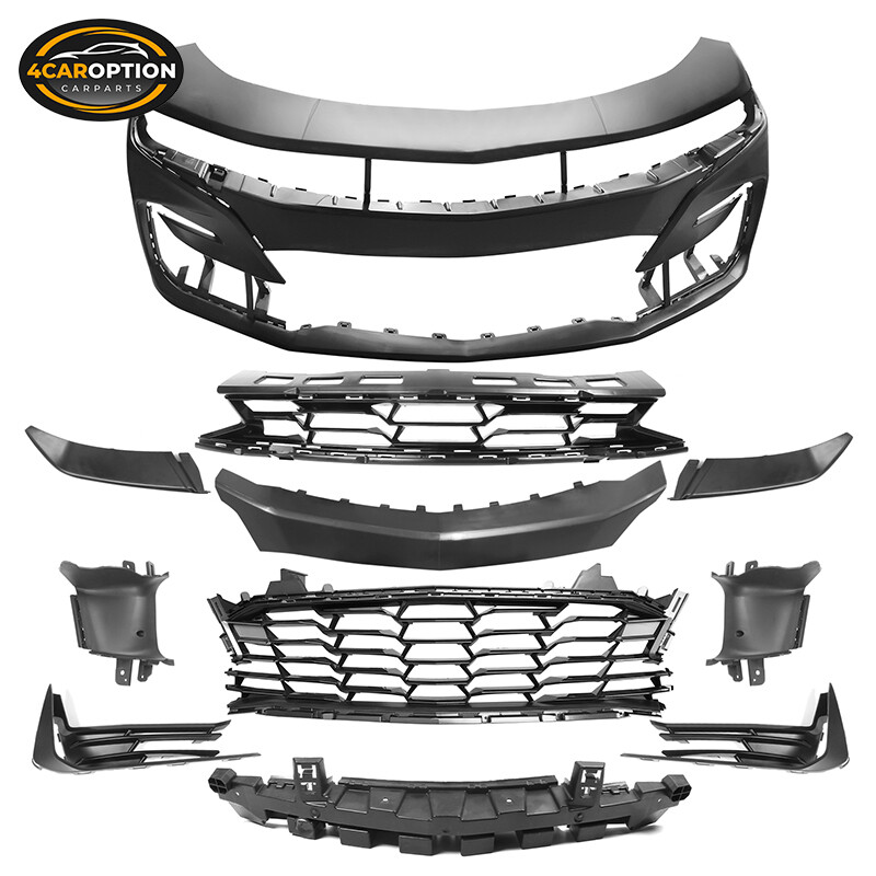 Fits 2019-2024 Chevy Camaro SS Style Front Bumper Cover Conversion Kit ...