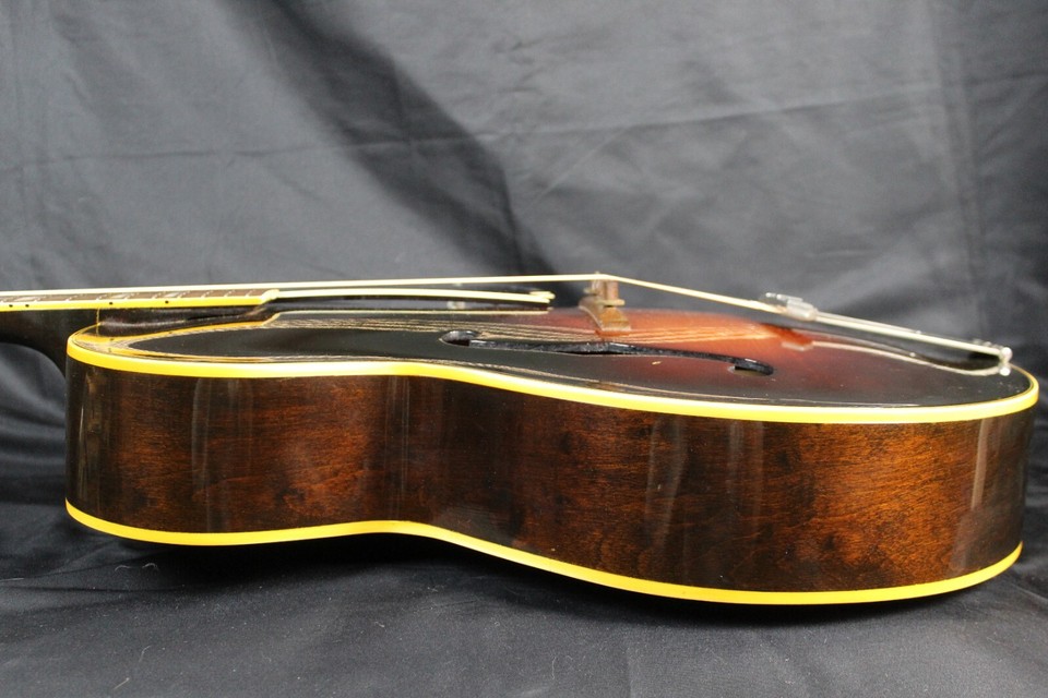 Vintage Gibson L-7C 1948 Sunburst Acoustic Carved Solid Wood Archtop ...