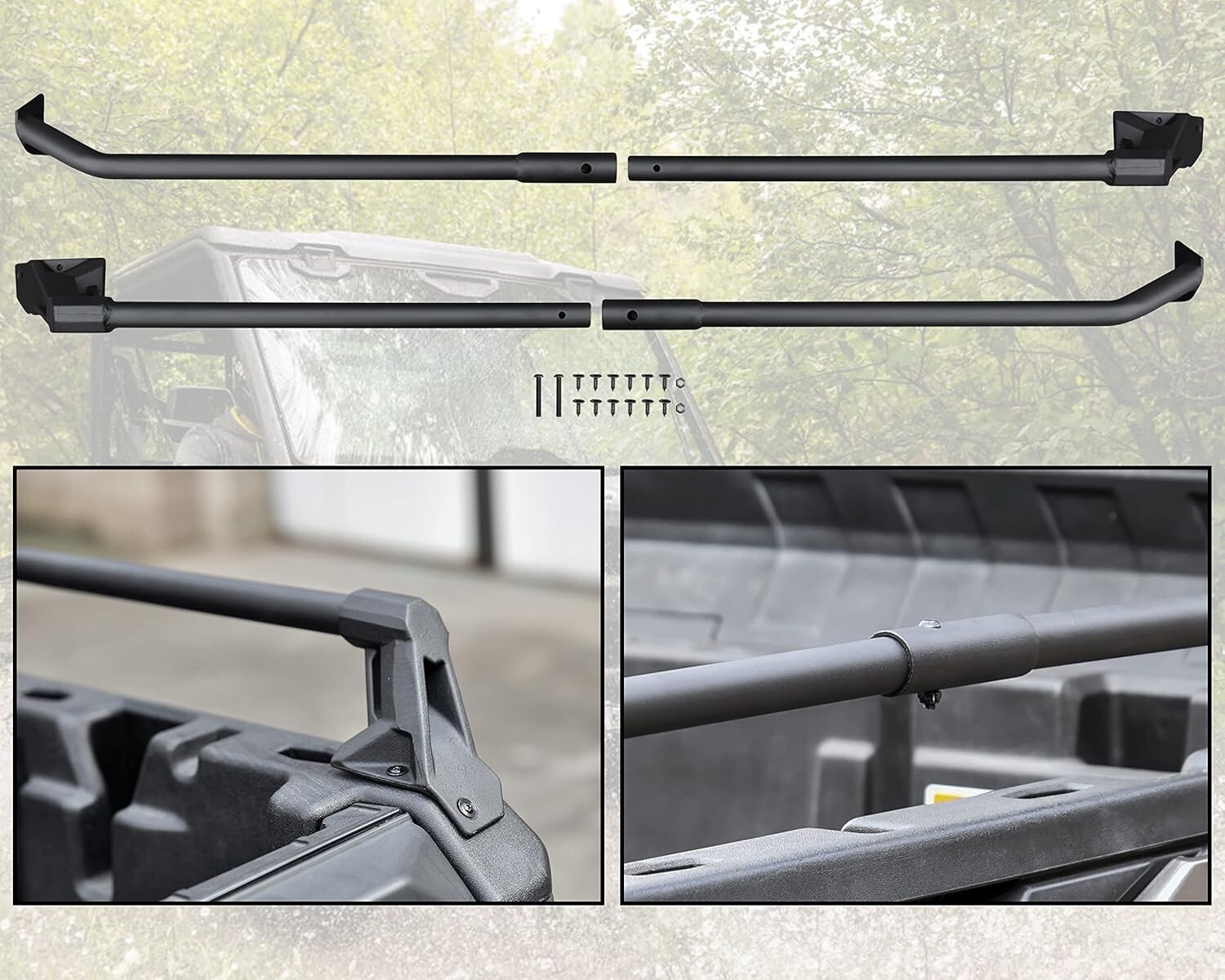 Genuine Can Am BRP Heavy Duty Cargo bed rails 715003444 | eBay