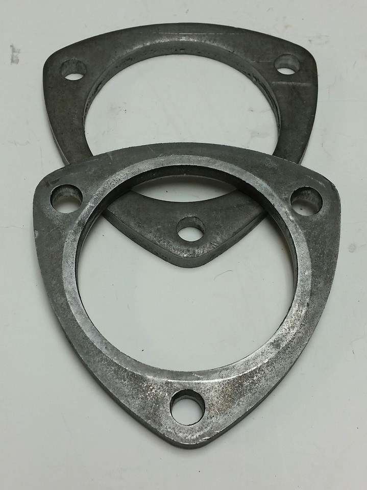 3.00" Header Collector Rings Weld-Slip On 3-Bolt 5/16" THICK Steel ...